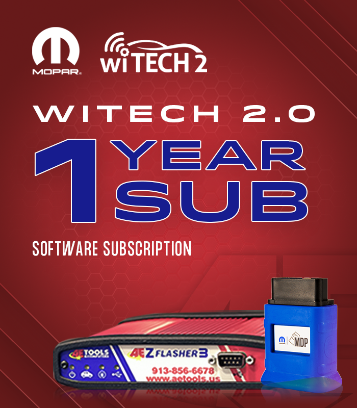 WITECH 2.0 Subscriptions – AE Tools & Computers