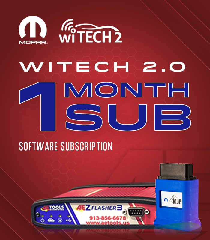 WITECH 2.0 Subscriptions – AE Tools & Computers