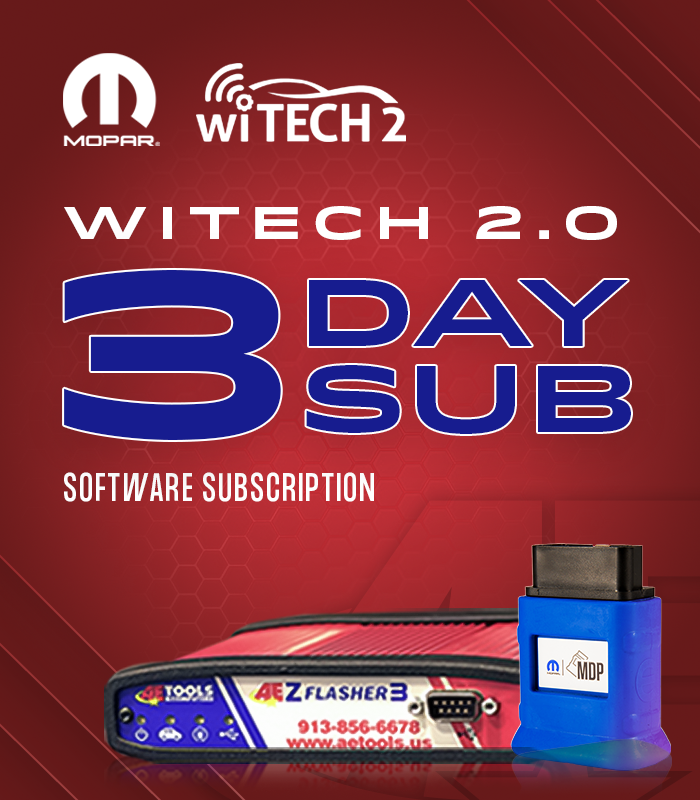 WITECH 2.0 Subscriptions – AE Tools & Computers