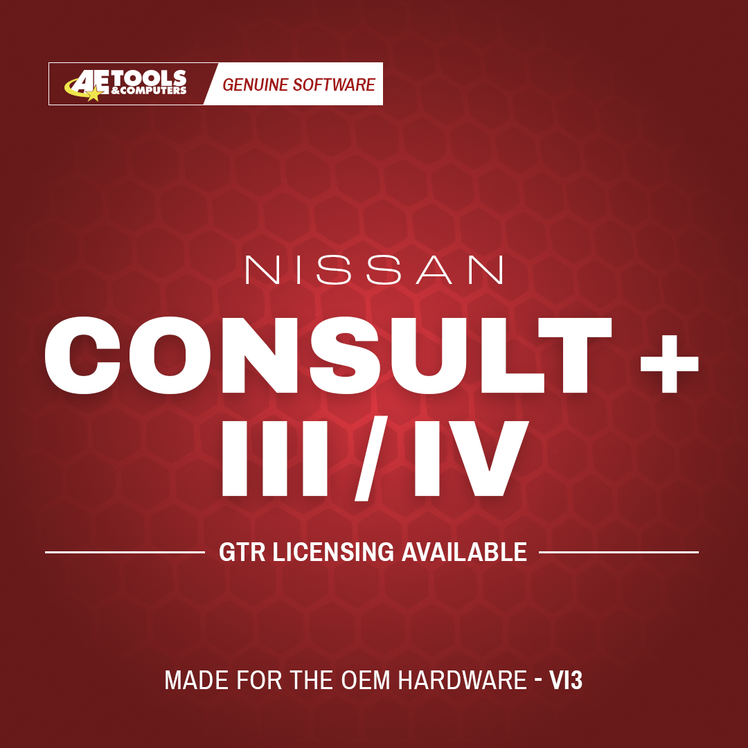 Nissan/Infiniti Consult Software For VI3 – AE Tools & Computers