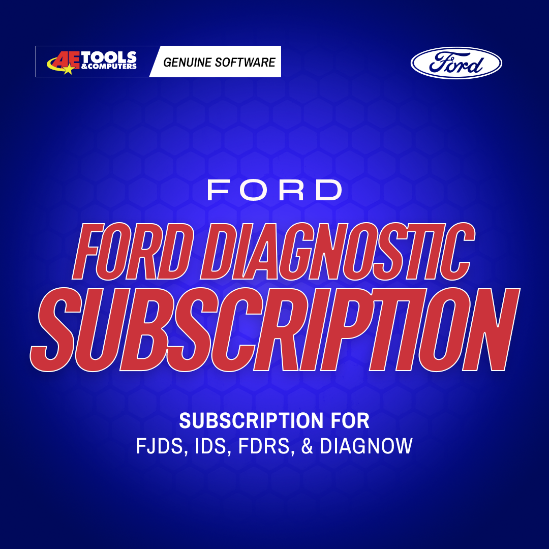 Ford Diagnostic Subscription - Includes: IDS + FDRS + FJDS + DiagNow ...