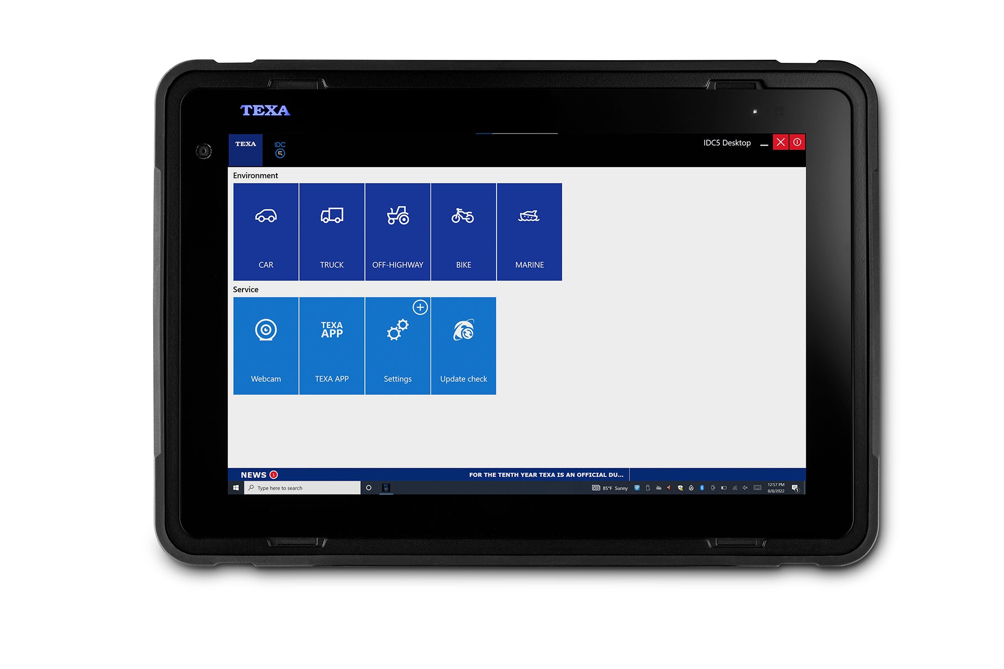TEXA AXONE Voice Tablet – AE Tools & Computers