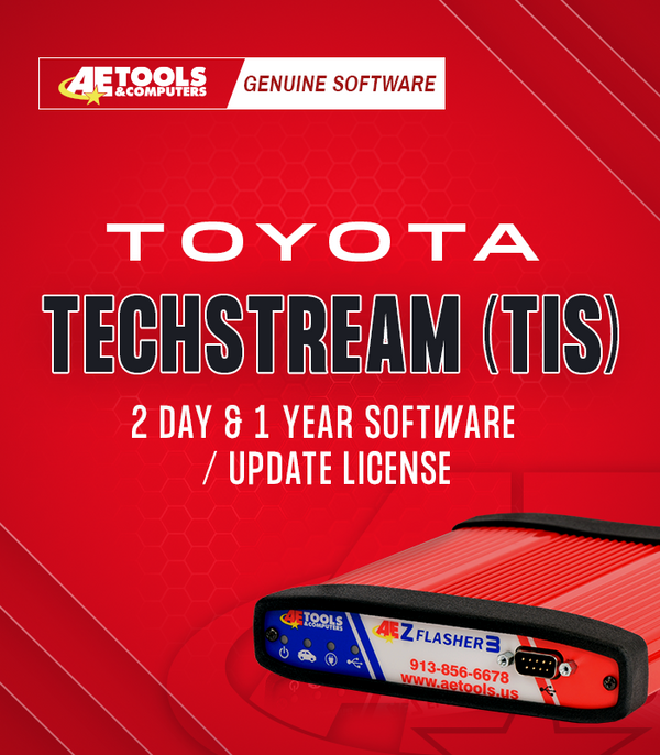 Toyota GTS+ Techstream Software Subscription (TIS) – AE Tools & Computers