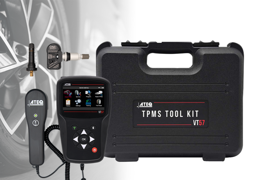 ATEQ VT57 Combo Kit with Tread Depth, 12 Universal Sensors, & 3 Year S – AE Tools & Computers